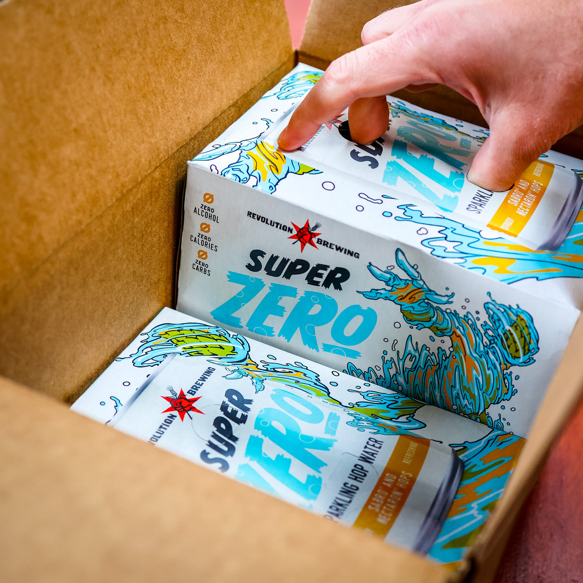 Super-Zero Delivery – Revolution Brewing