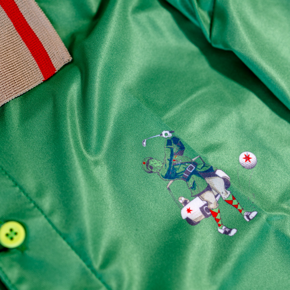 Snowman Golf Polo - Anti-Hero (Solid Green) – Revolution Brewing