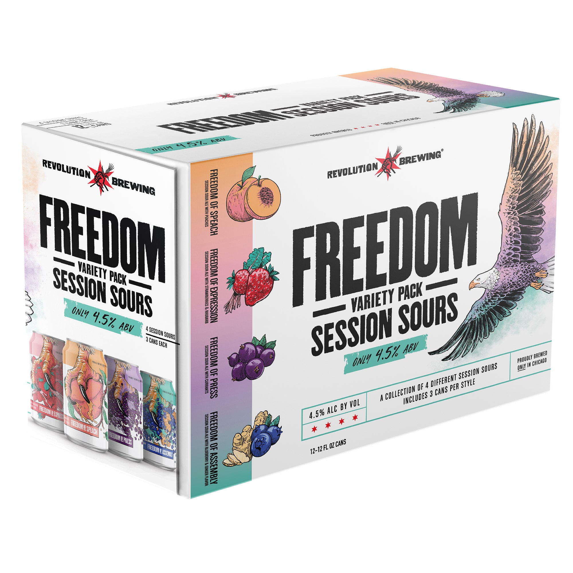 Freedom Variety Pack (12-pack) – Revolution Brewing